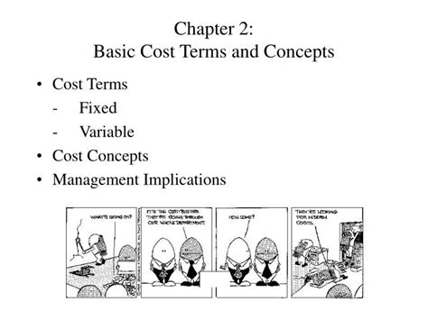 ppt chapter 2 basic cost terms and concepts powerpoint presentation id 739357