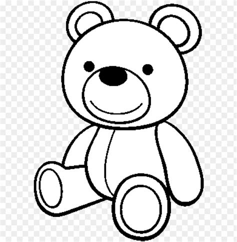 Dibujo De Lindo Oso De Peluche Para Colorear Dibujos Para 49 OFF