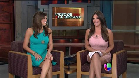 Pamela Silva Conde and Bárbara Bermudo 2013 06 05 Primer Impacto HD