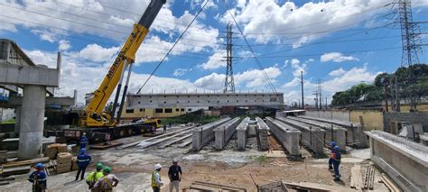 Obras do novo viaduto avançam e chegam a 85 de sua conclusão Jornal