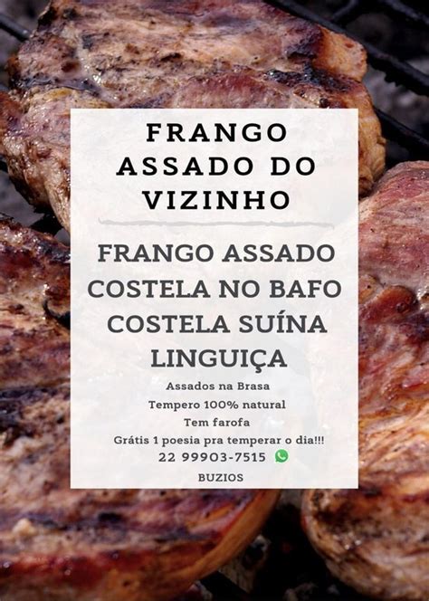Frango Do Vizinho Frango Na Brasa Costela No Bafo Restaurante