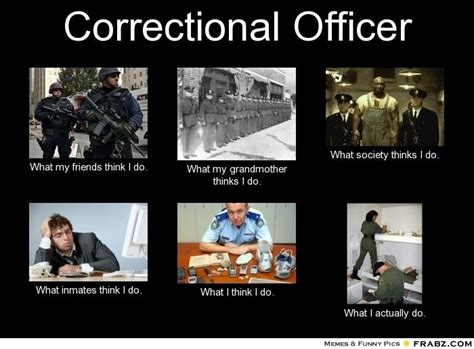 Image Detail For Correctional Officer Meme Generator What I Do