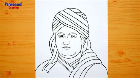 Dayanand Saraswati Jayanti Drawing How To Draw Swami Saraswati YouTube