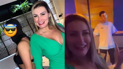 Filho de Andressa Urach grava a própria mãe realizando fetiche