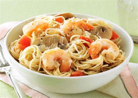 Spaghetti Champignons Et Crevettes Au Cookeo Recette Cookeo