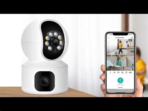 Домашняя камера видеонаблюдения с двумя объективами Anbiux R11 4MP Dual