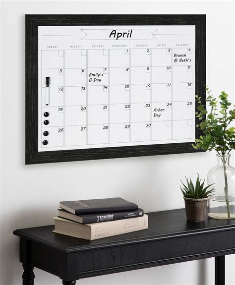 Monthly Whiteboard Wall Calendar Prntbl Concejomunicipaldechinu Gov Co