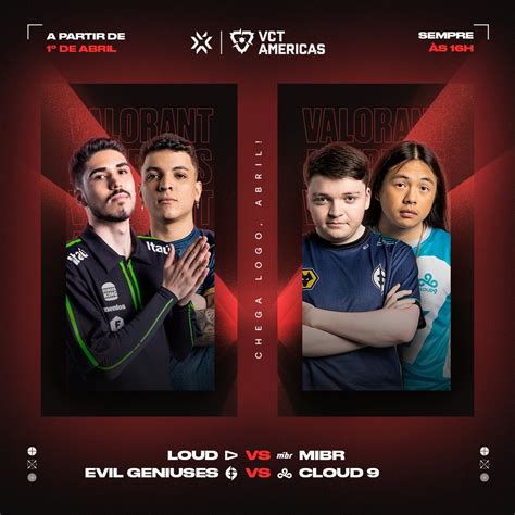 VCT Americas 1ª rodada terá LOUD contra MIBR FURIA encara KRÜ Flow