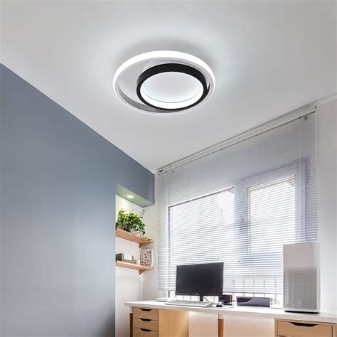 Plafoniera Cu Led Goeco Aluminiu 220v 25w Rotunda Dimensiuni 25