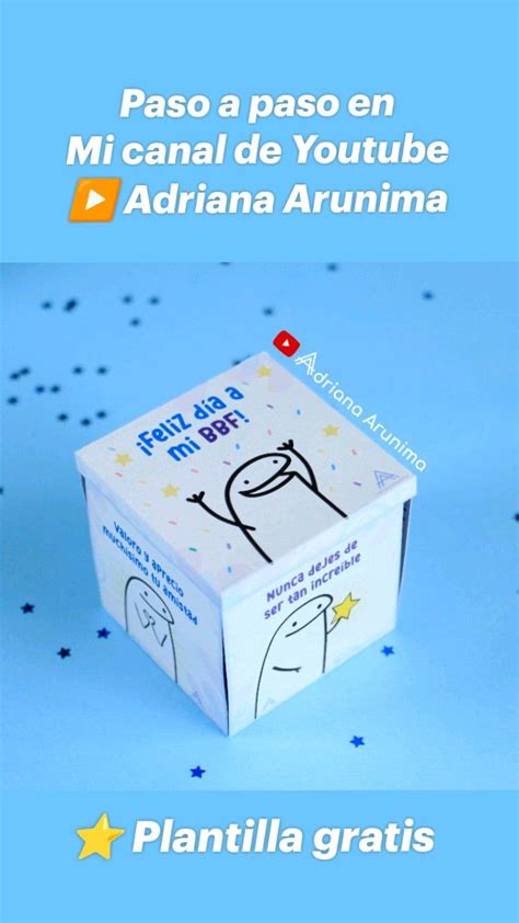 Caja Expandible De Flork Con Frases Bonitas De Amistad Regalos De