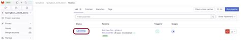 how to run springboot project in gitlab ci cd qa automation expert