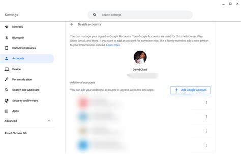 How To Add Or Remove A Google Account From A Chromebook Dignited