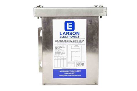 Larson Electronics 15 KVA Isolation Transformer 480V Delta Primary