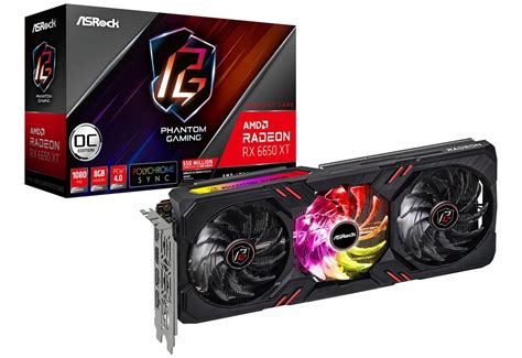 Radeon RX 6650 XT Phantom Gaming D 8G OC ASRock グラフィックボード RADEON RX