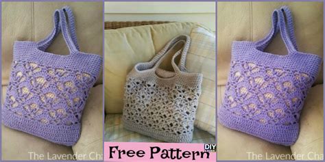 4 Classic Tote Bag Free Crochet Patterns IUCN Water