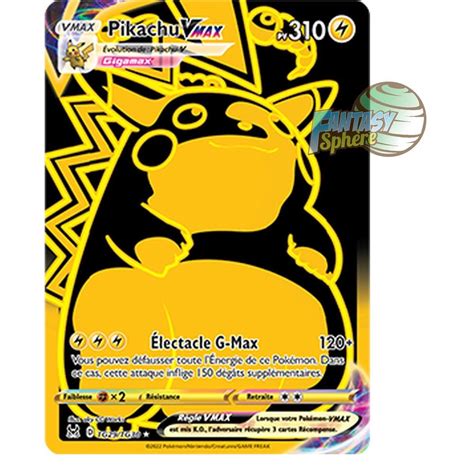 Pok Mon Pikachu Vmax Full Art Ultra Rare Tg Tg Epee Et