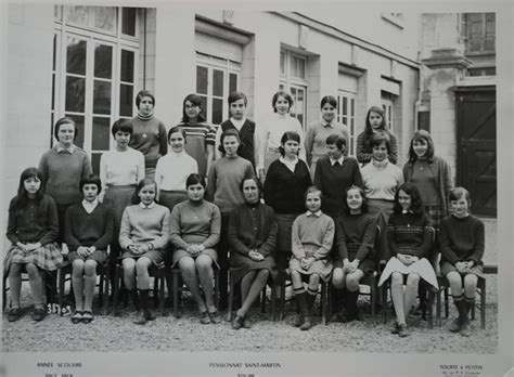 Photo de classe Année scolaire 1967 1968 5e de 1967 Collège Saint