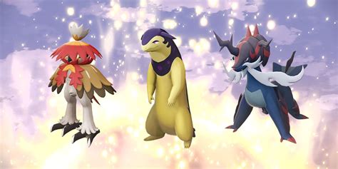 Fully Evolved Starters Legends Arceus