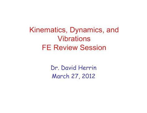 pdf kinematics dynamics files 2012