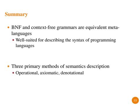chapter 3 describing syntax and semantics ppt download