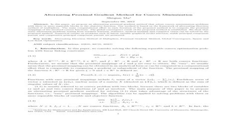 alternating proximal gradient method for convex alternating proximal gradient method for