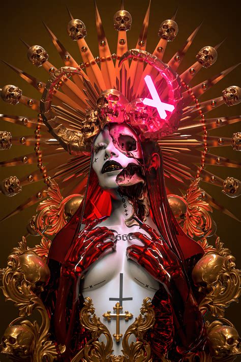 Necro Mary On Behance