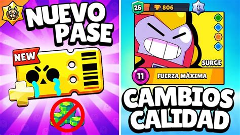 Sneak Peek Brawl Stars Nuevo Pase De Batalla Y Cambio En Las Calidades De Los Brawlers