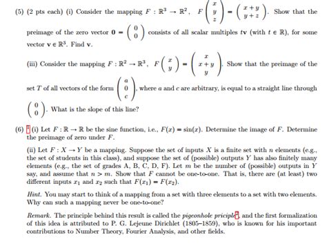 solved consider the mapping f r3 rightarrow r 2 f x y