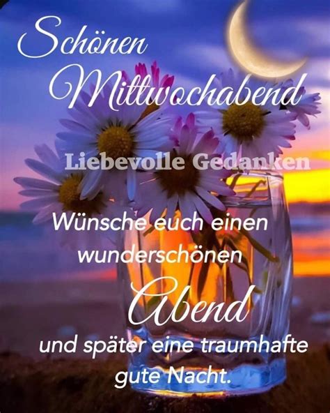 Pin Von Gaby Spieltundbastelthier Auf Mittwochabend Gute Nacht Gr E