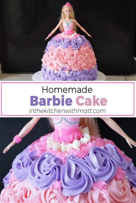 Making A Barbie Doll Cake