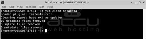 How To Clean Yum Cache In Linux System Linux VPS Hosting AccuWeb