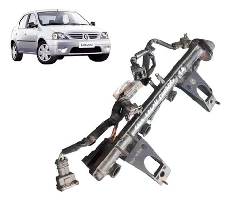 Flauta Bico Injetor Renault Logan Sandero Flex Chicote Mercadolivre
