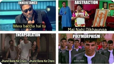 Manvi Tyagi She Her On Twitter Four Pillars Of Object Oriented