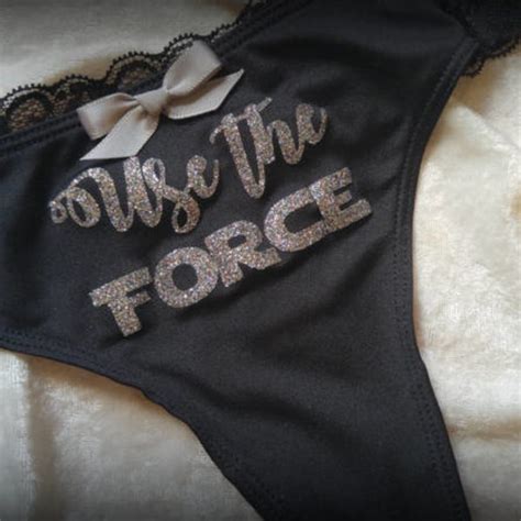 Use The Force Sexy Star Wars Thongs Geek Beholder