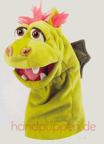 Living Puppets Drache Gregor Quasselwurm W316 Handpuppen Onlineshop