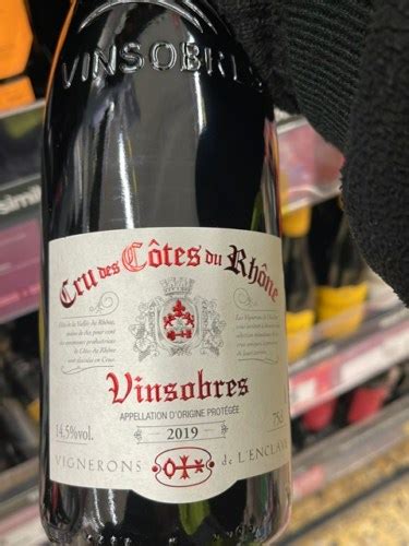 2019 Vignerons de l Enclave Vinsobres Cru des Côtes du Rhône Vivino