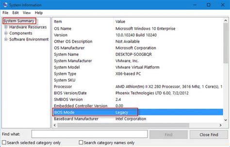 differences between bios and uefi firmware and legacy and uefi mode systems images