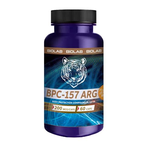 BPC 157 ARG Capsules 200mcg Biolabshop Pl