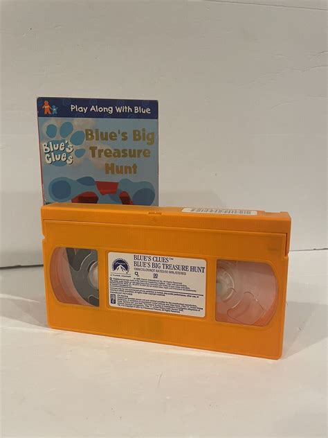 Blues Clues Blue S Big Treasure Hunt VHS Grelly USA