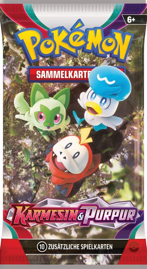 Pokémon Sammelkartenspiel Endlich kommen Karmesin und Purpur