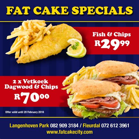Fat Cake City Menu With Updated Prices In South Africa Menu Za