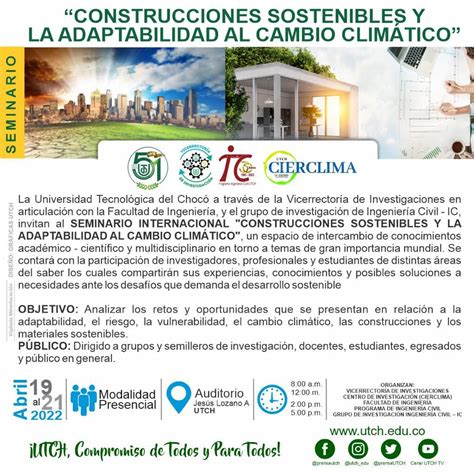Seminario Construcciones Sostenibles Y La Adaptabilidad Al Cambio