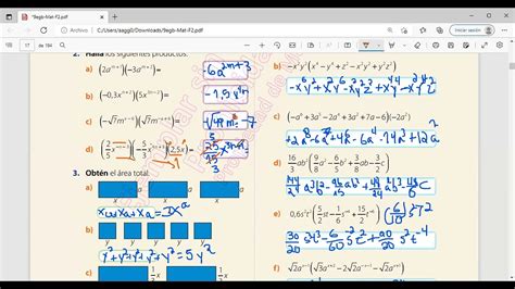 RESOLUCIÓN DE LA PÁGINA 100 9NO AÑO BÁSICO MATEMÁTICA YouTube
