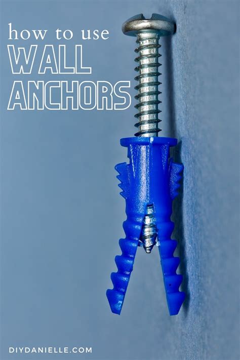 How To Use Drywall Anchors DIY Danielle