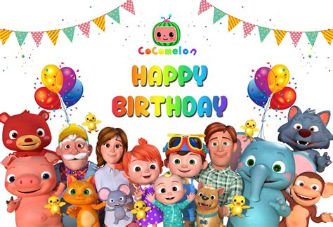 Cocomelon Happy Birthday Wallpapers Top Free Cocomelon Happy Birthday