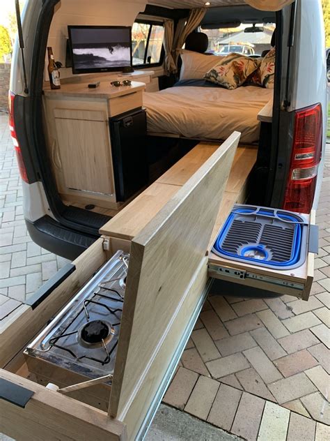 Ford Transit Campervan Conversion Interior Furniture Camper Van