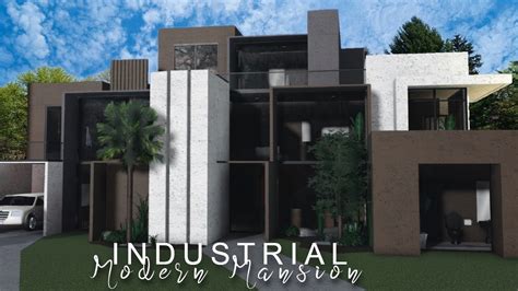 Bloxburg Industrial Modern Mansion 100k NO LARGE PLOT BLOXBURG