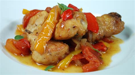 Pollo Con I Peperoni Speziata
