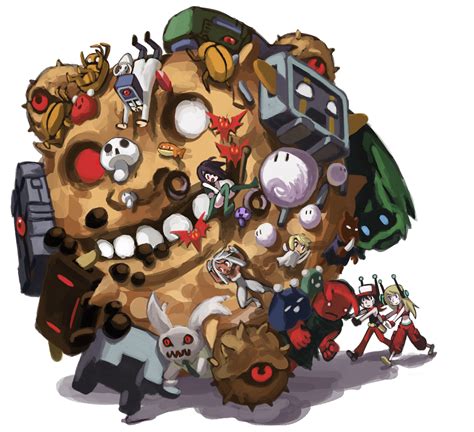 Curly Brace Quote Misery Mimiga Balrog And 4 More Doukutsu