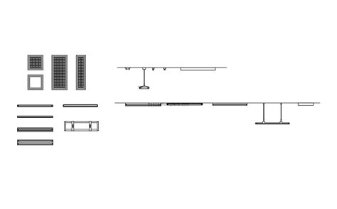 Fluorescent Lighting Free Cad Drawings